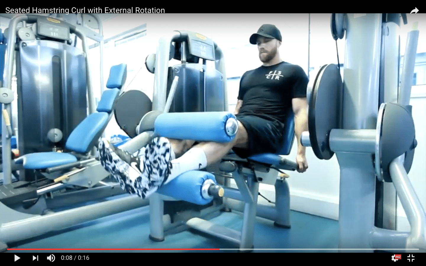 The Seated Hamstring Curl by Dan Bernardin - FSCR